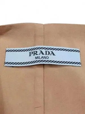 Prada High-waisted Cotton Shorts