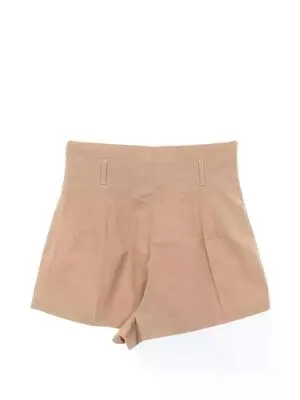 Prada High-waisted Cotton Shorts