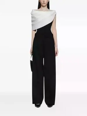 CHATS BY C.DAM Lidia Off-shoulder Draped Bodysuit