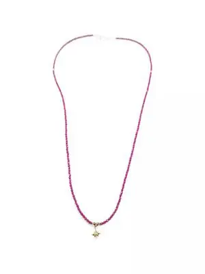 MADISON Ruby Star Pendant Necklace