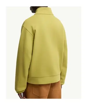 Moncler Logo Cotton Zip-up Sweatshirt