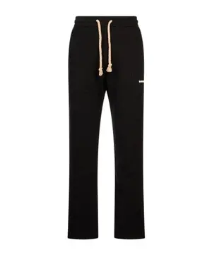 BARROW Logo Printed Drawstring Pants