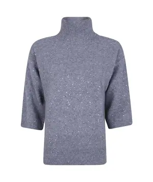 Seventy High-neck Knit To - Grey