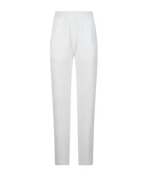 DONDUP Straight Leg Trousers - White