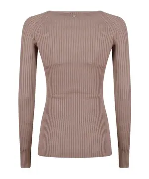 DONDUP V-neck Knitted Top