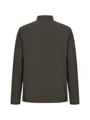 Barbour Logo Patch Stand Collar Jacket