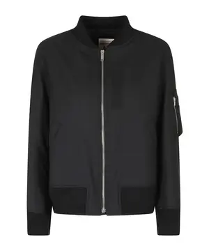 SEMICOUTURE Logo Zip-up Casual Jacket