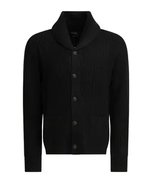 Ralph Lauren Shawl Collar Cardigan - Black