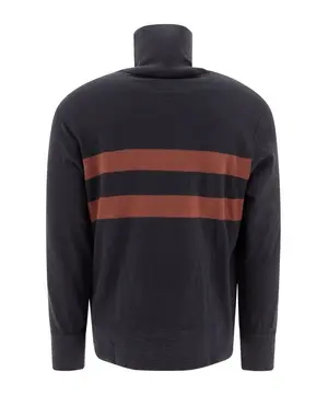 Ralph Lauren Double Striped Turtleneck Jumper