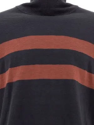Ralph Lauren Double Striped Turtleneck Jumper
