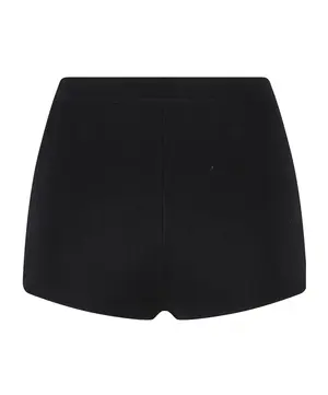Elisabetta Franchi Gem-button Knit Shorts