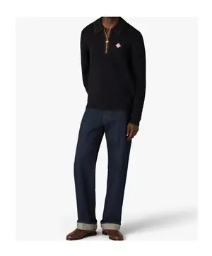 Casablanca Waffle-knit Zip-up Sweater