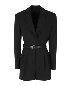 DONDUP Belted Jumpsuit - Black