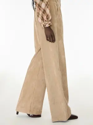 IBLUES Straight-leg Ribbed Trousers