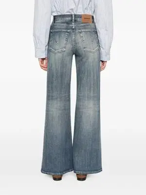 DONDUP Amber Wide-leg Jeans