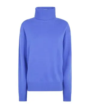 THE FRANKIE SHOP Gala Padded Knit Turtleneck Jumper