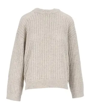 Peserico Open-knit Sweater - Ivory