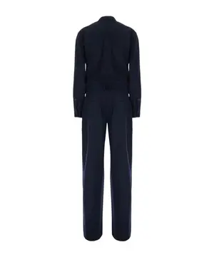 PT TORINO V-neck Long-sleeve Jumpsuit