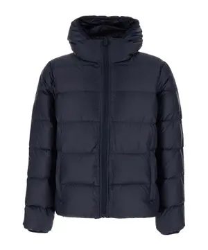 Aspesi Long-sleeved Padded Jacket - Blue