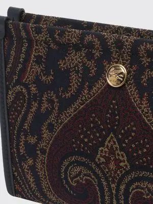 Etro Paisley Jacquard Fabric Mini Handbag With Pegaso Logo