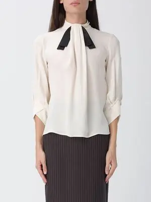 Elisabetta Franchi High-neck Blouse - White
