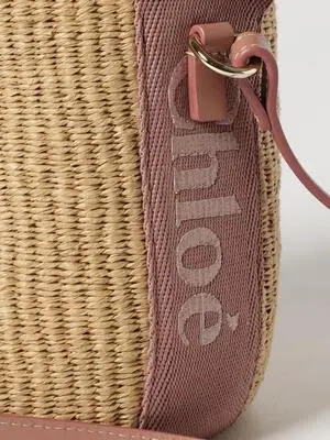 Chloé Woven Shoulder Bag - Brown