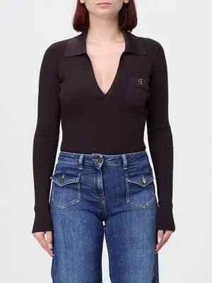Elisabetta Franchi Button Up Bodysuits