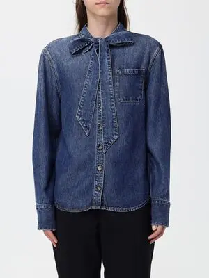 SELF-PORTRAIT Shirt - Blue