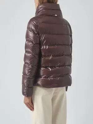 Herno Short Quilted Ultralight Down Jacket - Dark