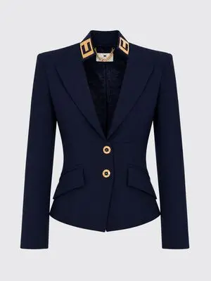 Elisabetta Franchi Jacket - Navy