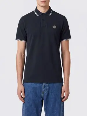 Stone Island Polo Shirt Men Blue