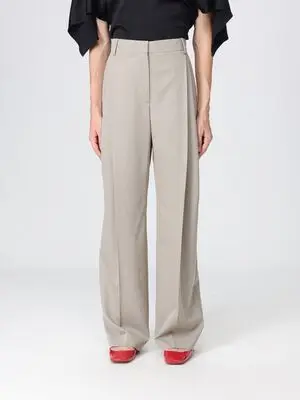 Stella McCartney High-waisted Wool Palazzo Trousers With Pleats