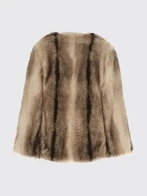 TWINSET Fur Coat - Brown