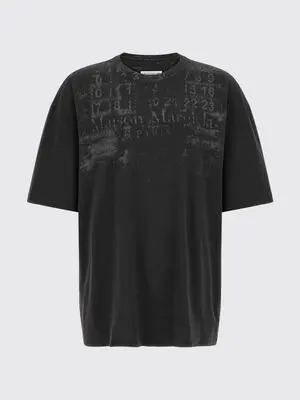 MAISON MARGIELA Relaxed Fit Cotton T-shirt With Numeric Logo