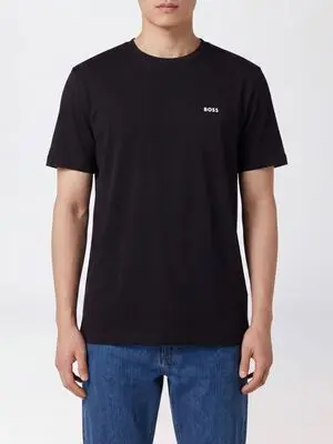 BOSS Set Of Three Cotton Logo T-shirts - Black