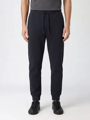 BOSS Stretch-cotton Drawstring Jogger Trousers - Blue