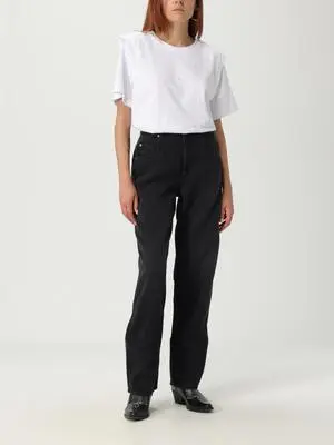 Isabel Marant Étoile T-shirt With Padded Shoulders - White