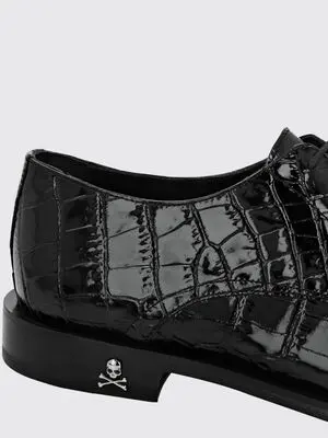 Philipp Plein Crocodile-effect Derby Shoes