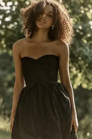 V. CHAPMAN X Kristopher Brock Granada Ruffle Dress
