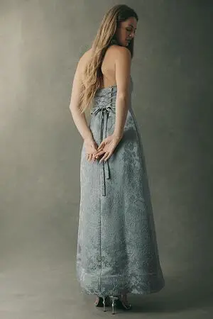 MARE MARE Piper Jacquard Maxi Dress
