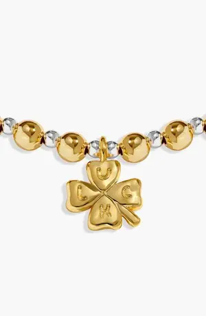 A LITTLES & CO Words To Treasure 'lucky Charm' Bracelet
