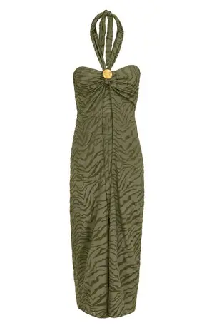 VIX PAULA HERMANNY Marilyn Long Cover-up Dress