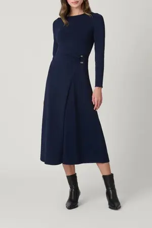 Shoshanna Hardware Knit Harrison Dress