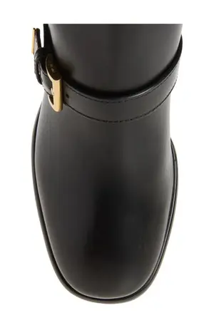Prada Block Heel Ankle Bootie