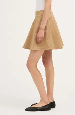 Madewell Seamed Bias-cut Miniskirt