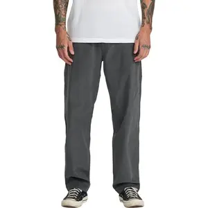 Rvca Micro Corduroy Straight-leg Pants - Sage Leaf
