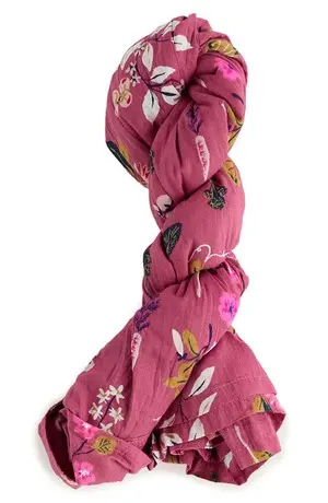 SEASALT CORNWALL Larissa Organic Cotton Crinkled Shirt - Flora Study Rosa