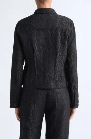 Cecilie Bahnsen Cbclover" Floral Jacquard Jacket