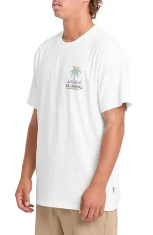 BILLABONG Portal Graphic T-shirt - Off White