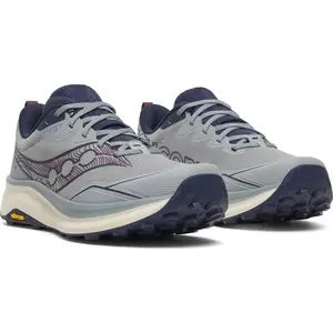 Saucony Peregrine 16 Trail Running Shoe - Fossil/naval